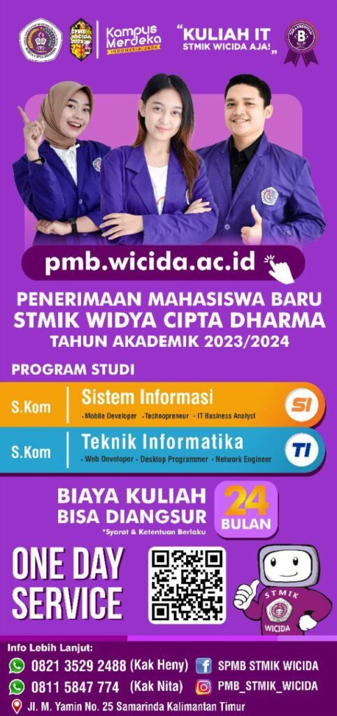 Daftar, yuk! STMIK WiCiDa Samarinda Buka Penerimaan Mahasiswa Baru ...